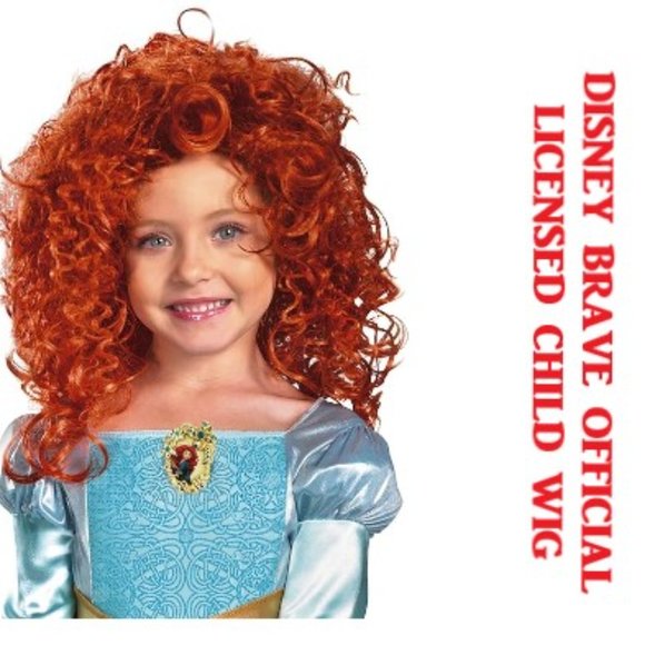 Disney Pixar Brave | Costumes | Merida Brave Girls Wig 4up Wig Official ...
